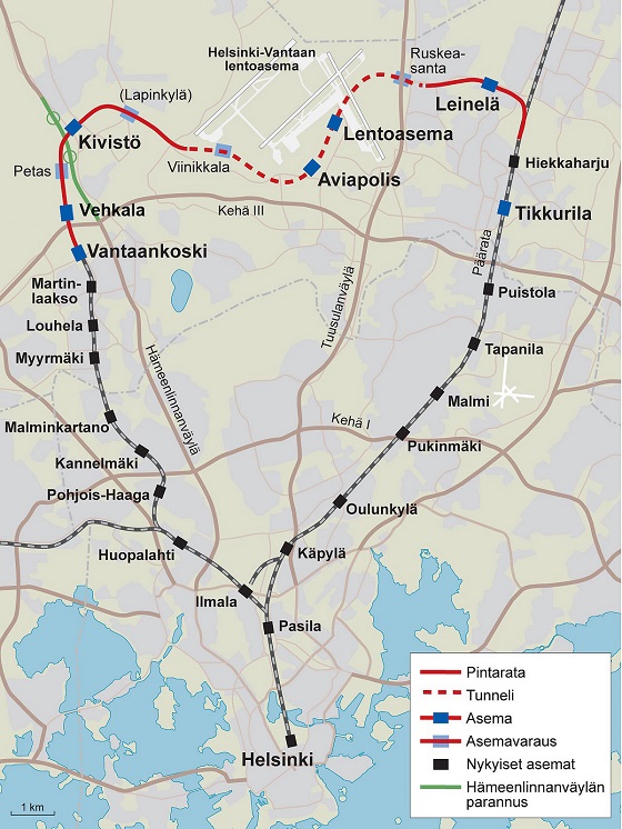 Ring Rail Line - Finnish Transport Infrastructure Agency